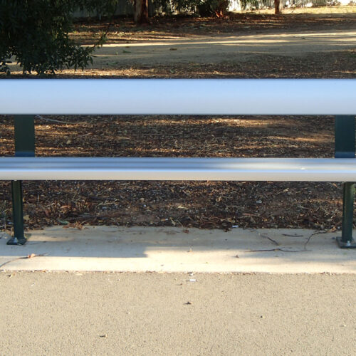 Bolt Down Bench with Back Rest | SeatsPlus