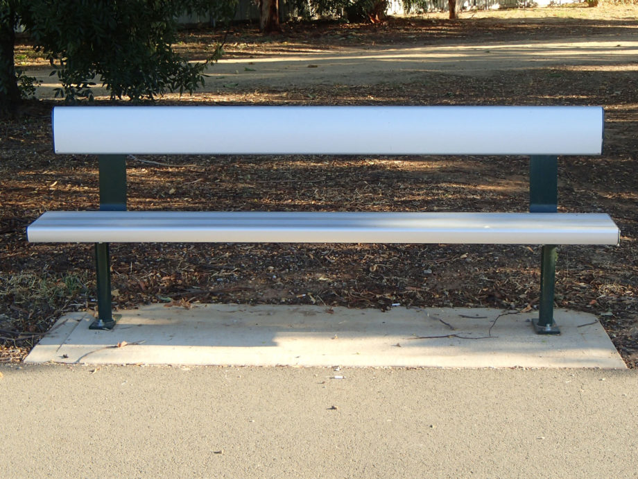 Bolt Down Bench with Back Rest | SeatsPlus