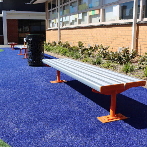 Double Plank Bolt Down Bench | SeatsPlus