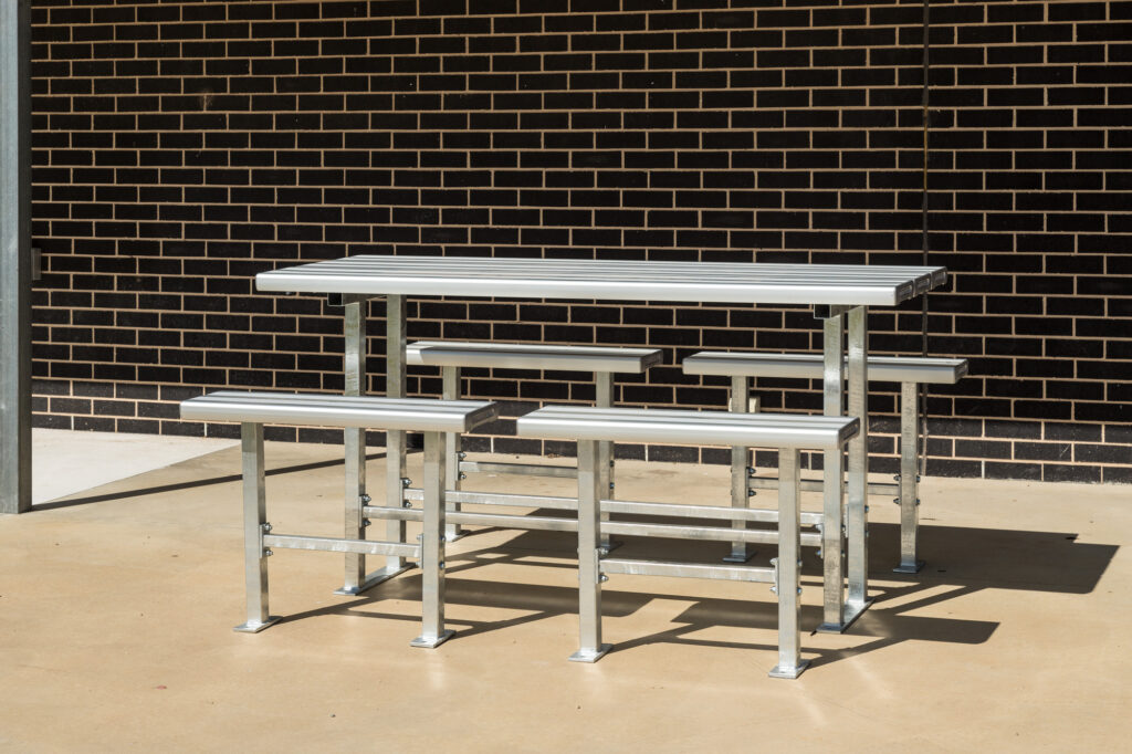 Titan Timber Bolt Down Bench with Back Rest | SeatsPlus |SeatsPlus