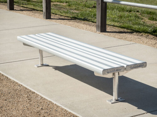 Double Plank Bolt Down Bench | SeatsPlus