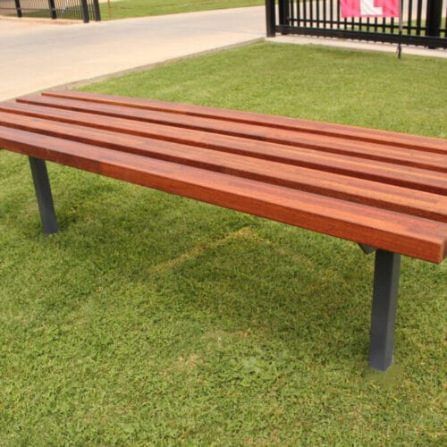 Titan Timber Inground Bench | SeatsPlus