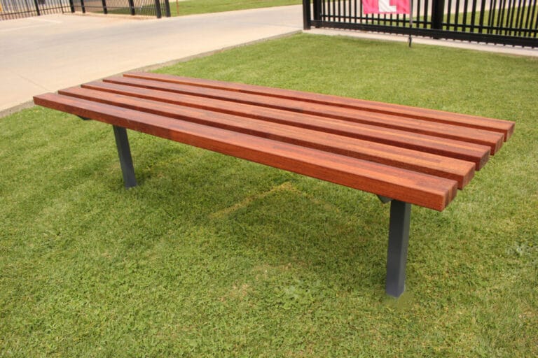 Titan Timber Inground Bench | SeatsPlus